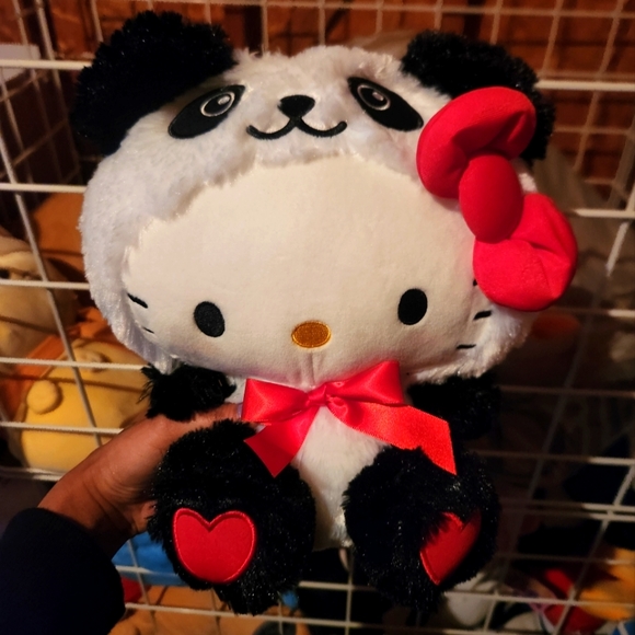 Hello Kitty | Toys | Hello Kitty Panda Costume Plush Toy | Poshmark